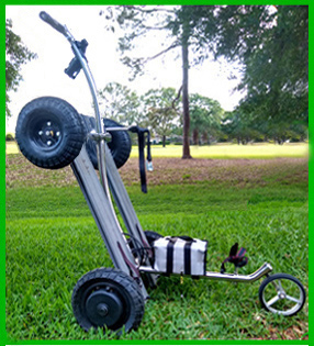 Golf Walk and Ride Trolley, Golf Push Cart Golf Walk and Ride Cart